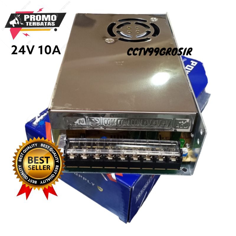 Jual Trafo Adaptor Power Supply 24V 10A 240W JAMIN FULL POWER 1000% ...