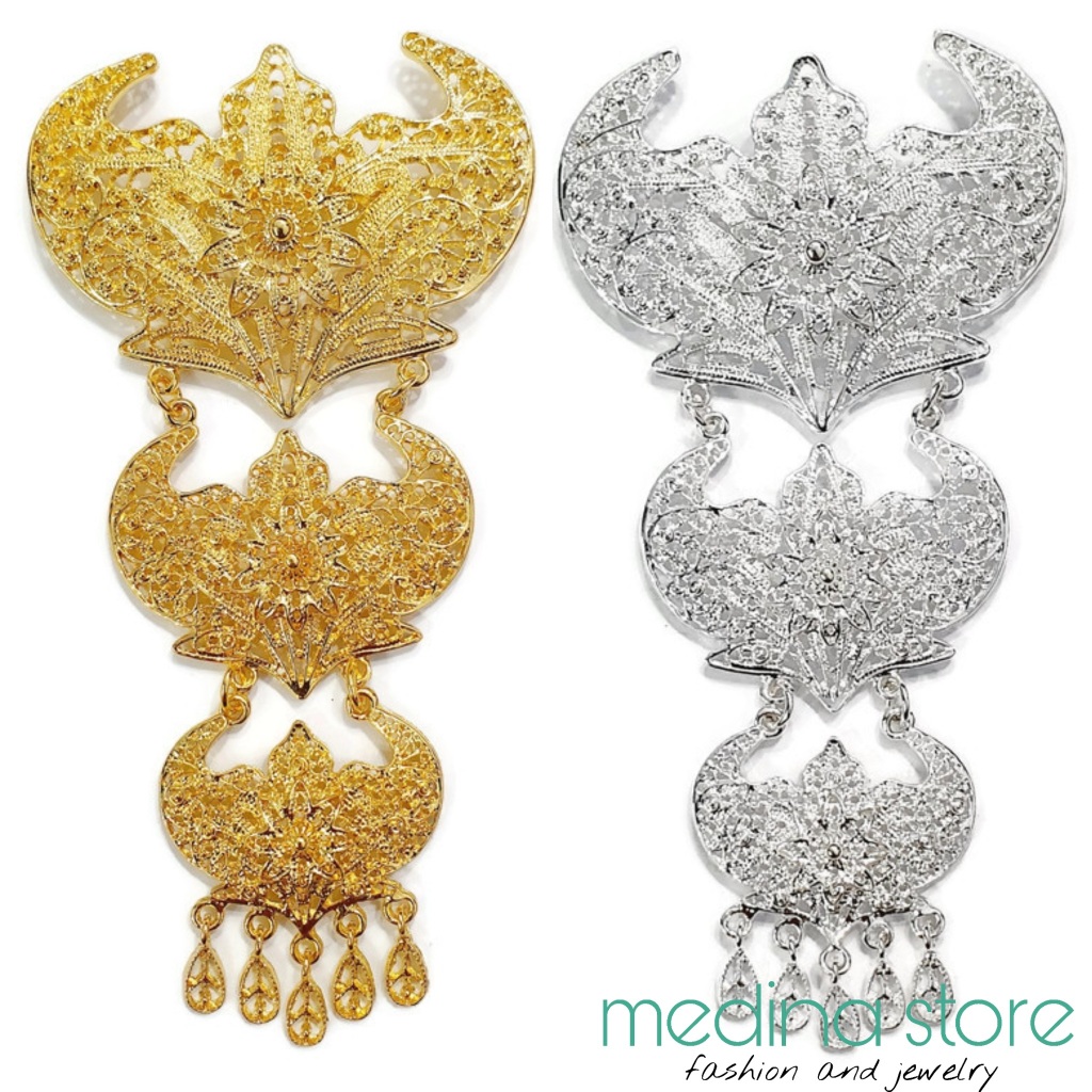 Jual Bros Kebaya Jurai Size Besar / Bros Etnik / Bros Asesories Wanita/ Bros Etnik Susun ...