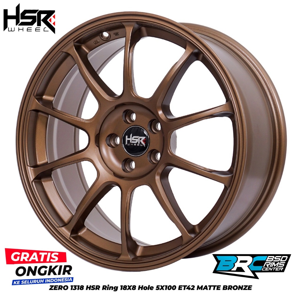 Jual VELG MOBIL ALTIS SIENTA ZERO 1318 HSR R18X8 H5X100 ET42 MBRZ ...