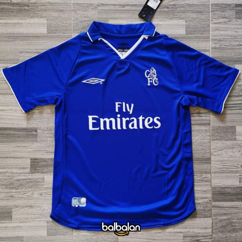 Jual Jersey Retro Chelsea Home 2001/2003 | Shopee Indonesia