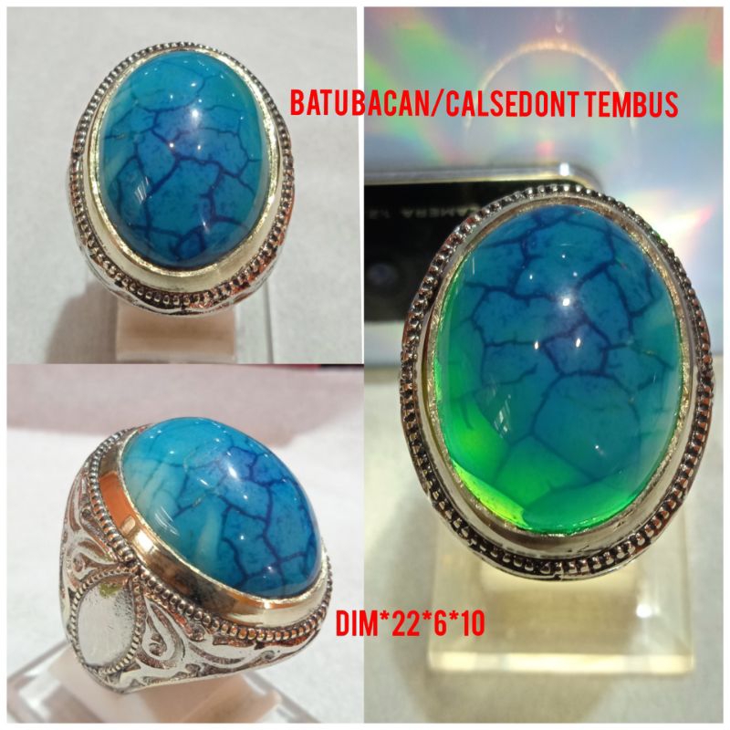 Jual BATU BACAN/ CALSDONT CRISTAL TEMBUS 01 | Shopee Indonesia