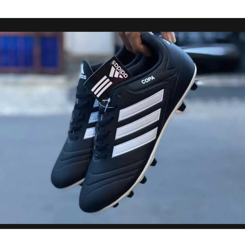 Jual Sepatu Bola Adidas Copa Mundial Heritage SG Black wihts | Shopee ...