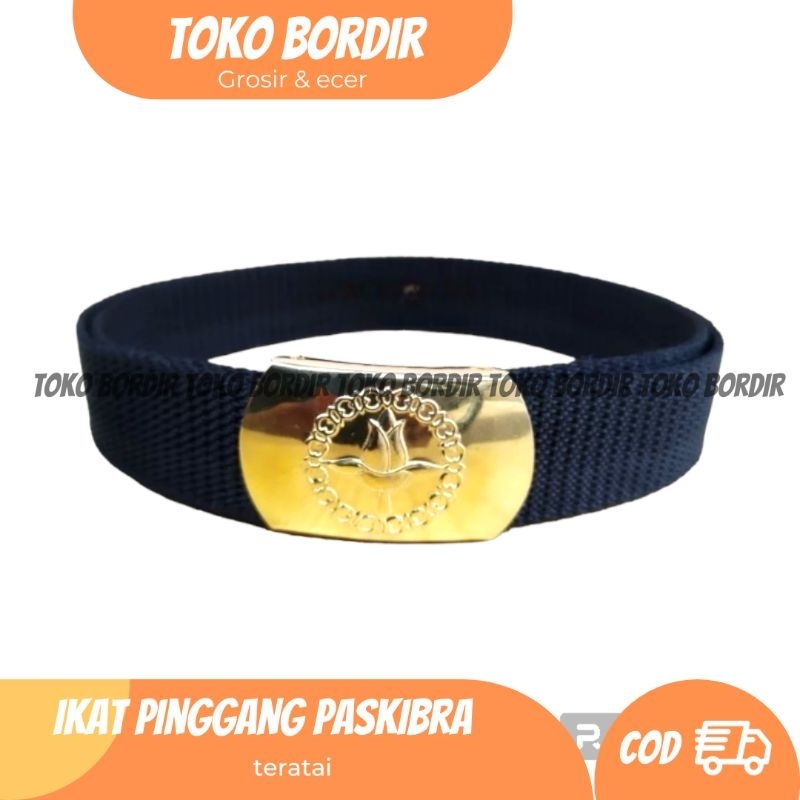 Jual ikat pinggang paskibra teratai | Shopee Indonesia