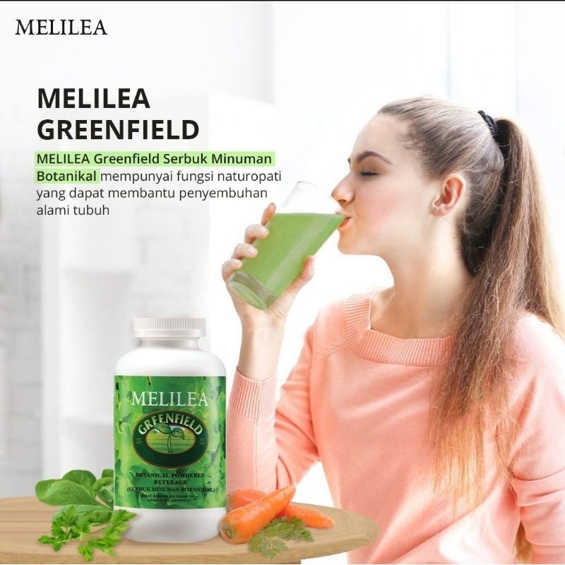 Jual MELILEA GREENFIELD ORGANIC (GFO) 458gr EXP JULI 2025 / minuman detoks racun/ diet organik ...