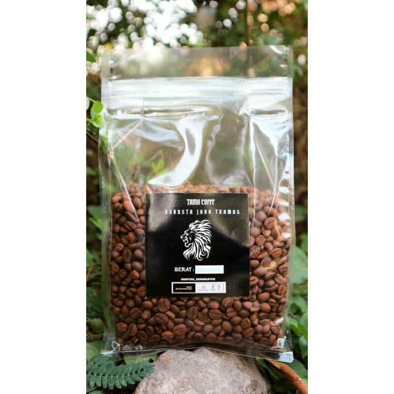 Jual KOPI ROBUSTA TRAWAS FULL WASH ( SANGRAI / ROASTBEAN ) 500GR ...