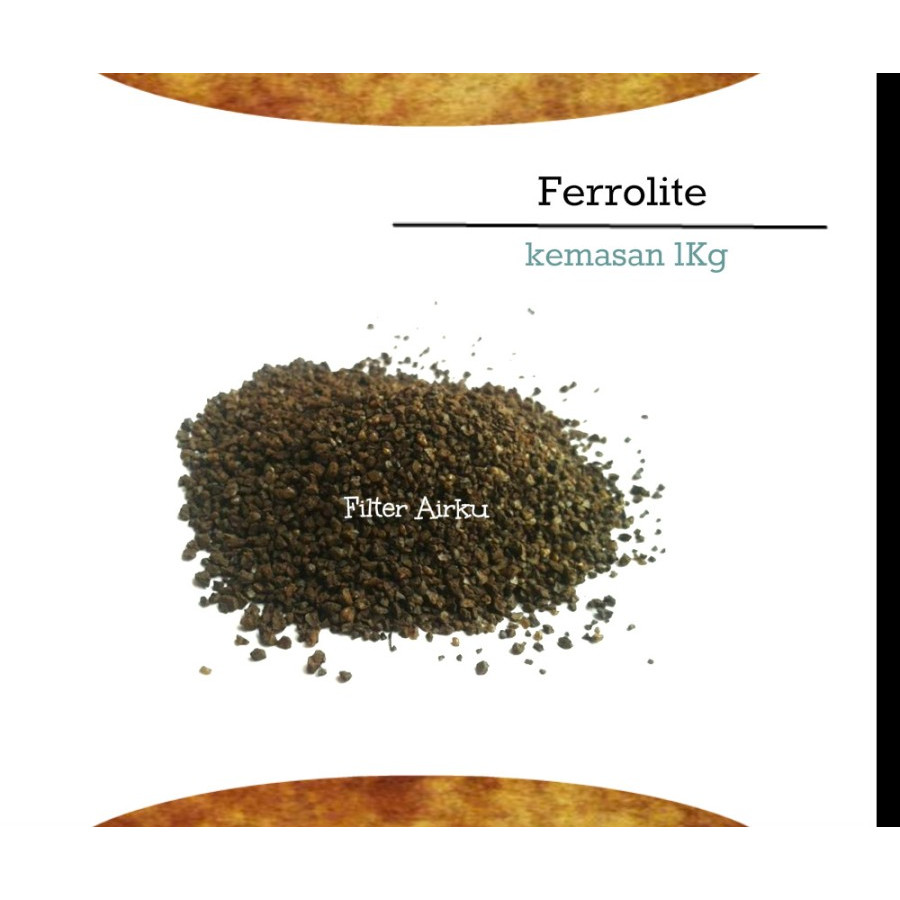 Jual Ferrolite - media filter air - kemasan 1kg | Shopee Indonesia