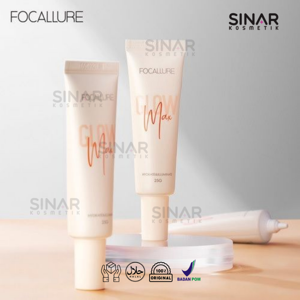 Jual Focallure Blurmax Pore Primer / Glowmax Hydrating Primer ...