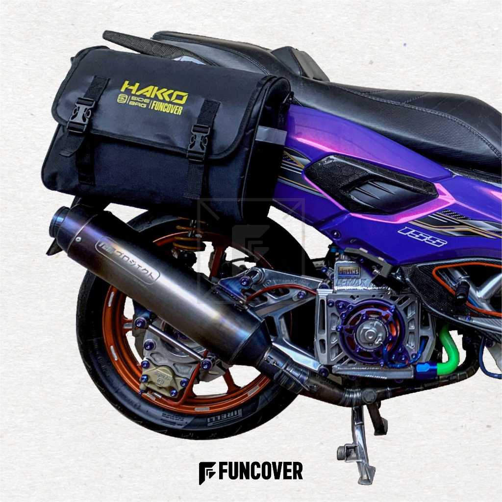 Jual Tas Motor Touring Sidebag Slingbag Hakko Medium Waterproof FUNCOVER Jok Samping Ekonomis ...