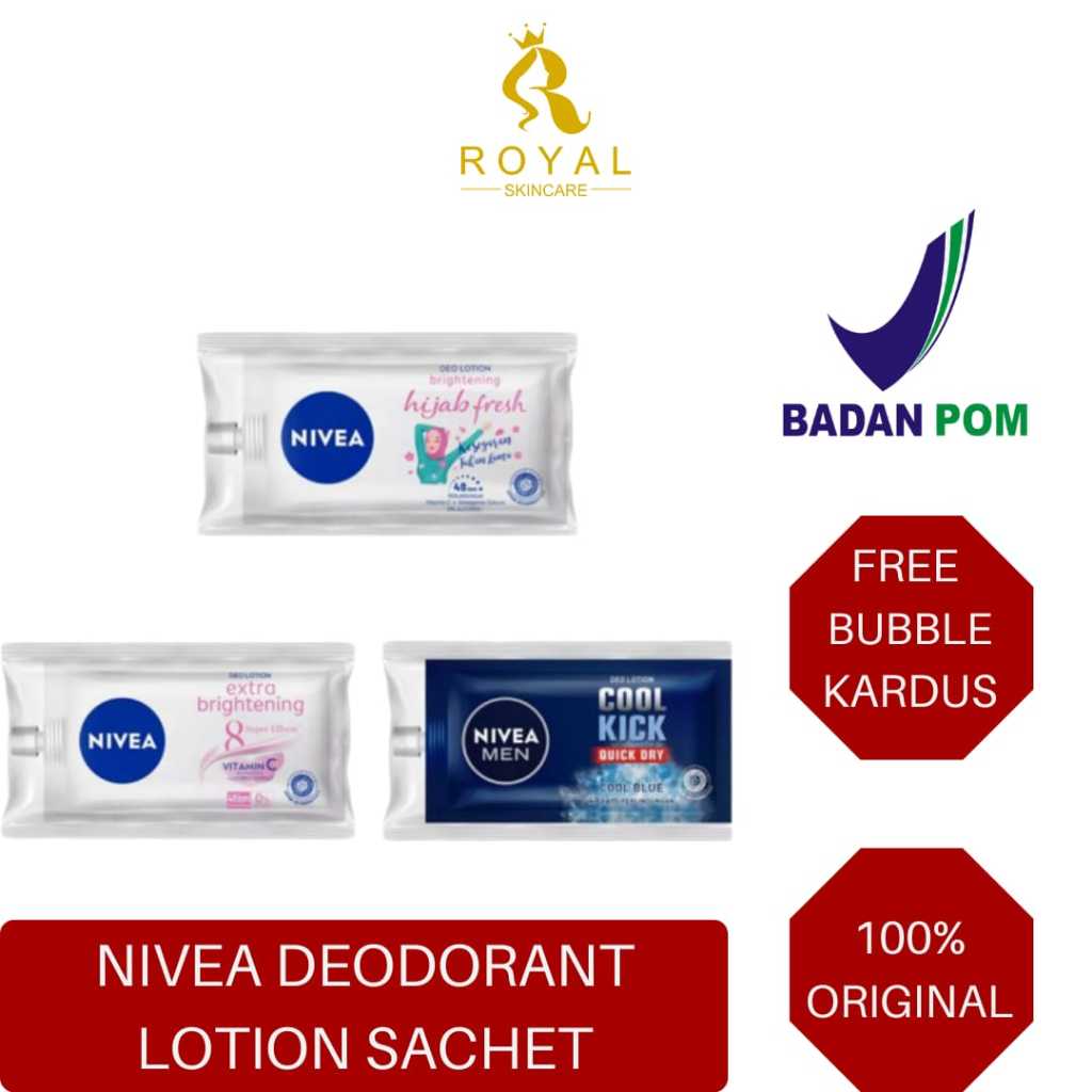 Jual NIVEA Deodorant Lotion Sachet | Shopee Indonesia