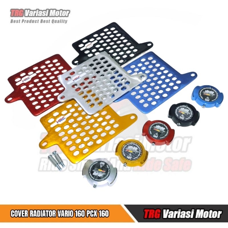 Jual Cover Radiator Vario 160 Cover Radiator Pcx 160 CNC 5 Varian Warna ...