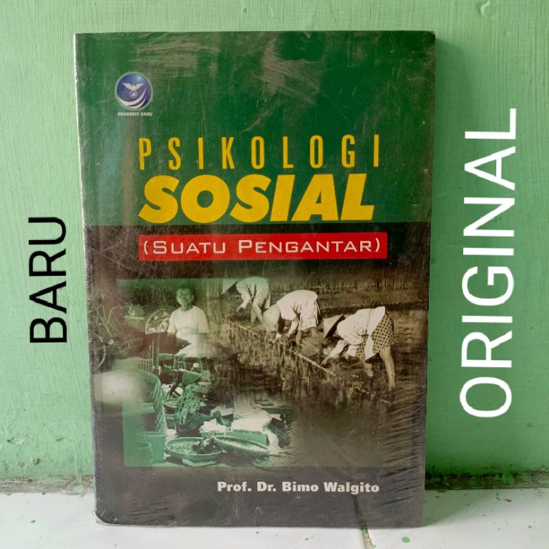 Jual Buku Psikologi Sosial Suatu Pengantar Penerbit Andi - Prof. Dr ...