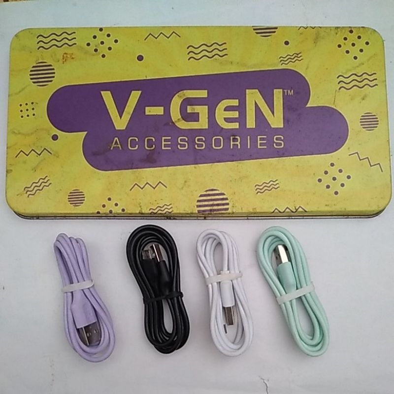 Jual kabel cas. fast charging type micro. V-GEN | Shopee Indonesia