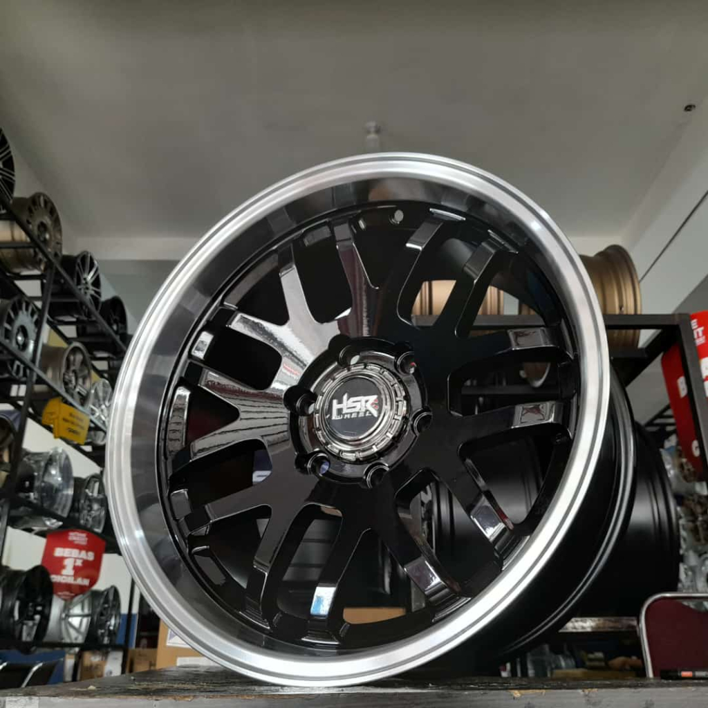 Jual velg mobil HSR A LAP R17 buat fortuner hilux triton pajero ford dll FREE ONGKIR | Shopee ...