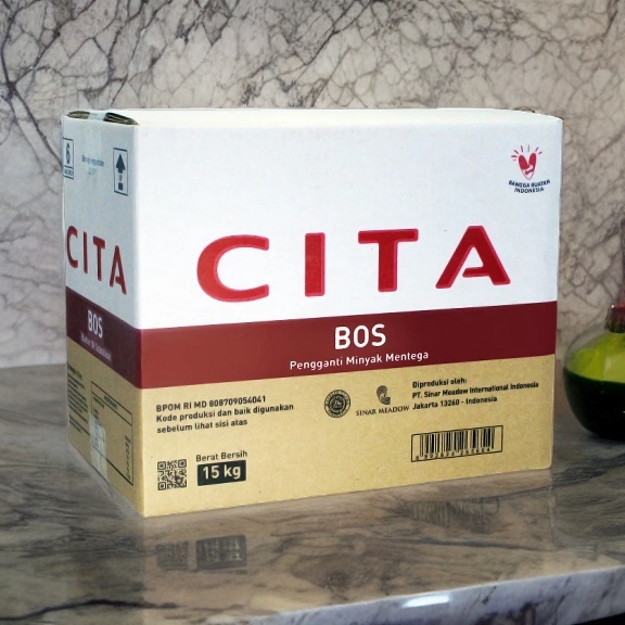 Jual Cita Bos Butter Oil Substitute Pengganti Minyak Mentega 1 Kg Repack Shopee Indonesia