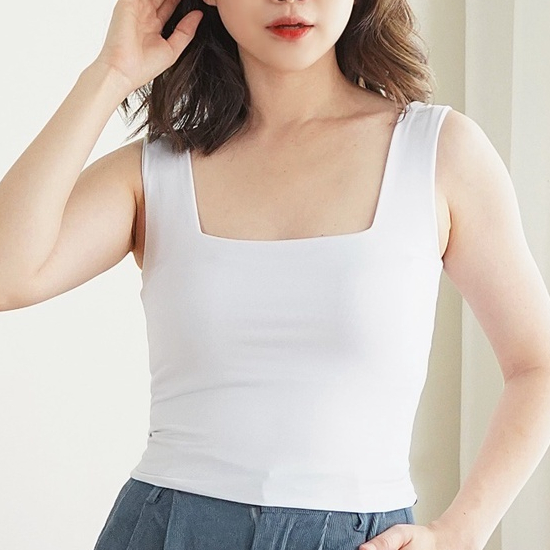 Jual Aeri Eunji Korean Square Tank Top Square Tanktop Baju Atasan
