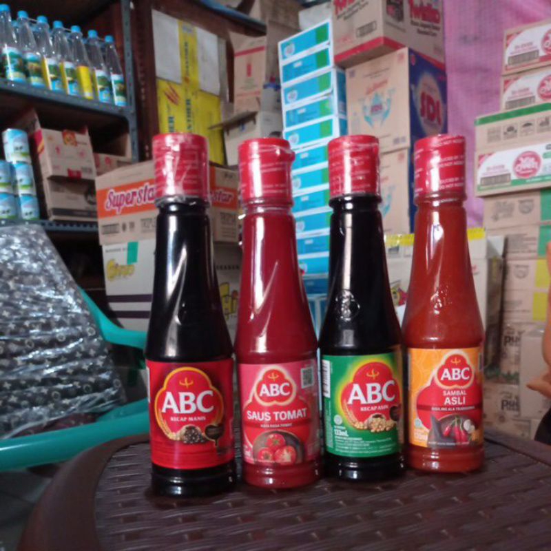 Jual Kecap Manis/Asin_Saos Sambal/Tomat ABC_Botol Mini | Shopee Indonesia