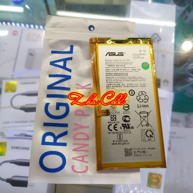 Jual Battery Baterai Asus Rog Phone 2 ZS660KL Asus Rogphone 2 c11p1901 ...
