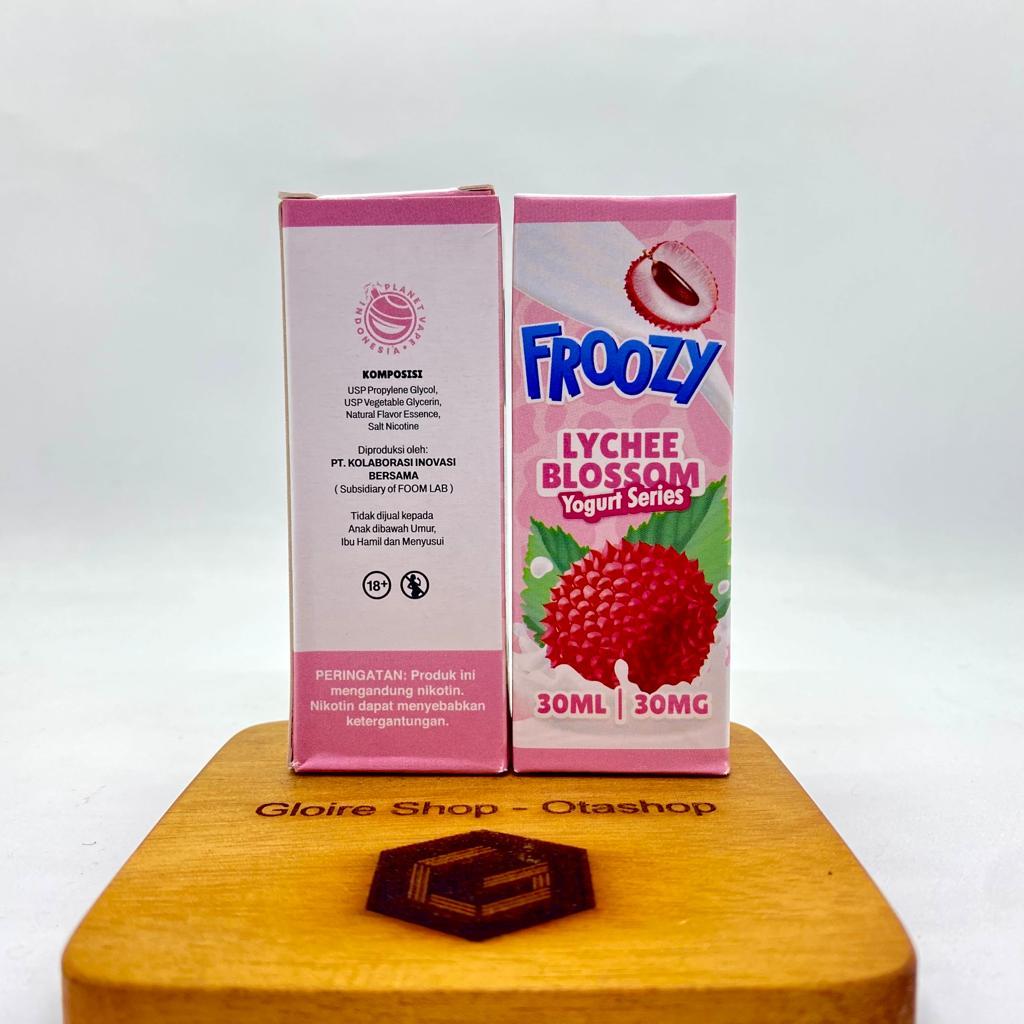 Jual SALT - Foom Froozy LYCHEE BLOSSOM 30ML 30MG Yogurt Series Liquid Pods | Shopee Indonesia