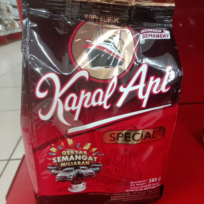 Jual KAPAL API SPECIAL 380g | Shopee Indonesia