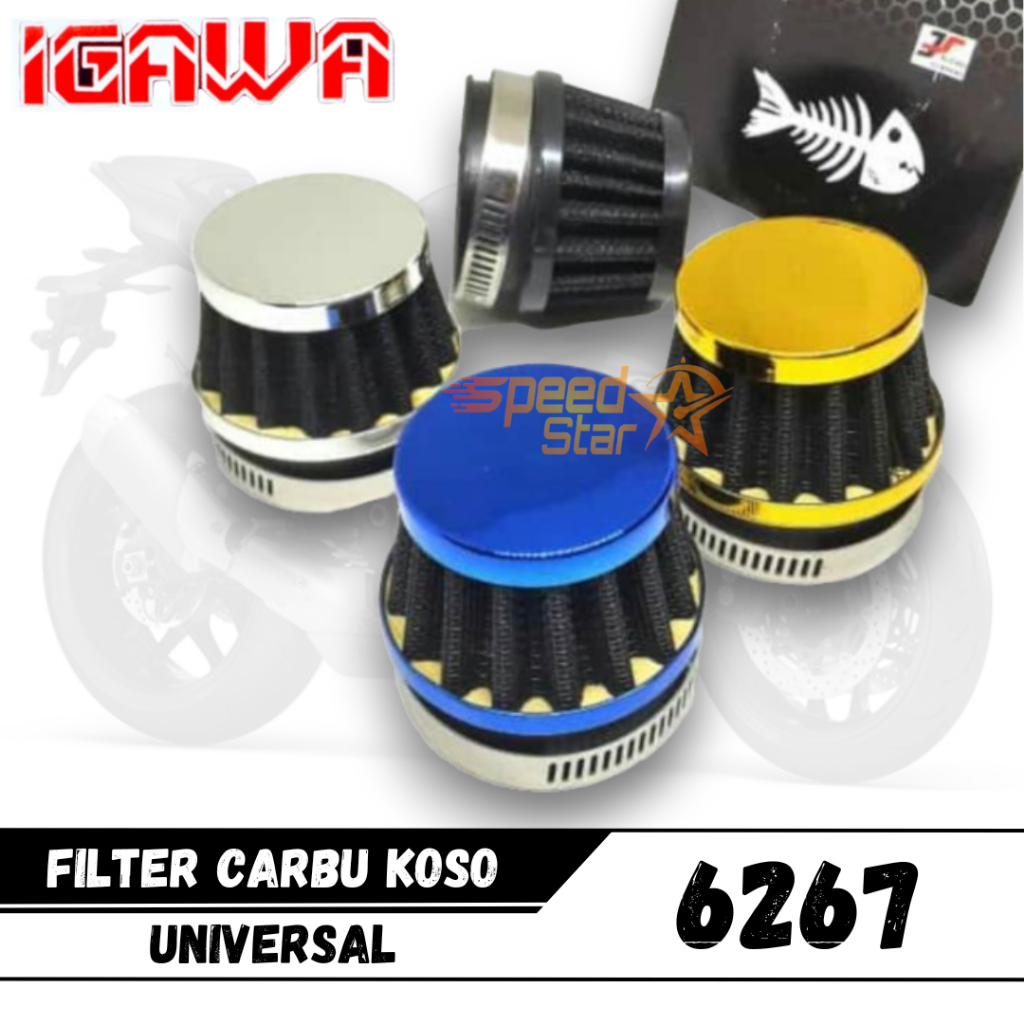 Jual Filter Carbu Motor IGAWA 6267 Filter Karbu Motor Universal Motor ...