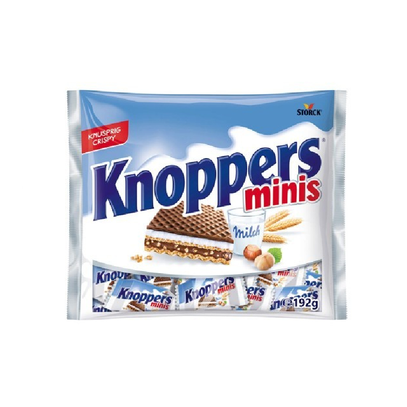 Jual Storck Knoppers Minis Coklat Wafer 200 Gram | Shopee Indonesia