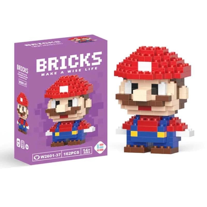 Jual Mainan Blok Bangunan Nano Brick bentuk Kartun | Shopee Indonesia