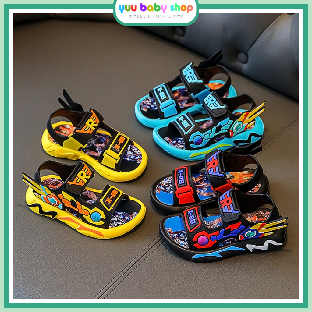 Jual YBS.ID Sandal gunung bayi anak laki laki model flip flop motif ...