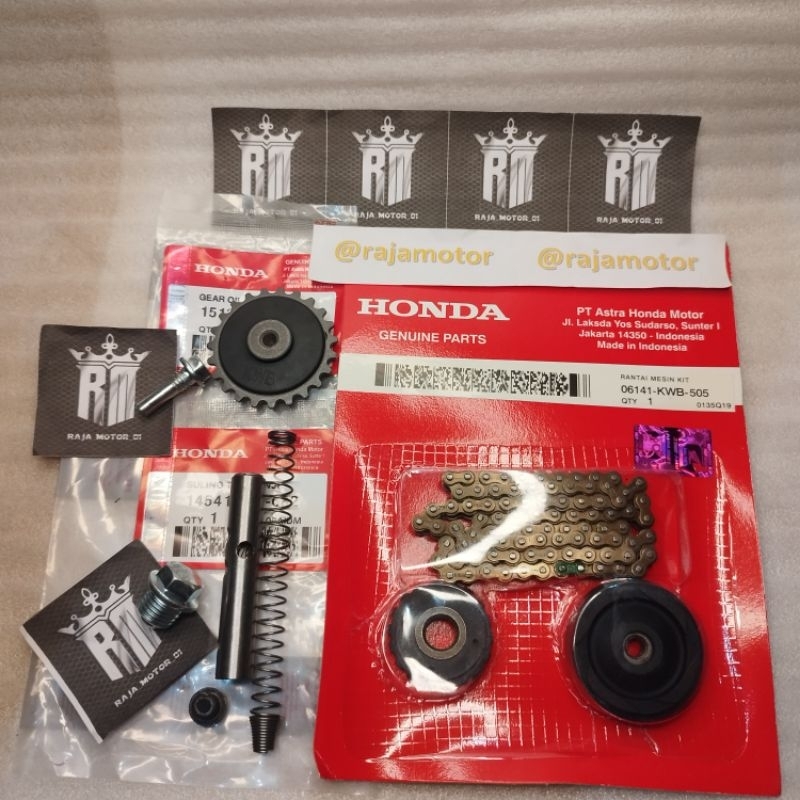 Jual PAKET RANTAI KETENG KWB + SULING TENSIONER KETENG GIR POMPA OLI BAUD SULING + ROLL BLADE ...