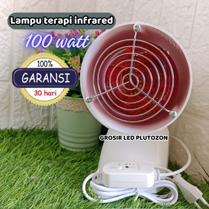 Jual lampu terapi infrared alat fisioterapi set model duduk 100watt ...