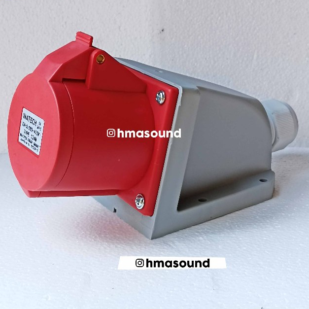 Jual Industrial Surface Mounting Socket 4 Pin 32 Ampere | Shopee Indonesia