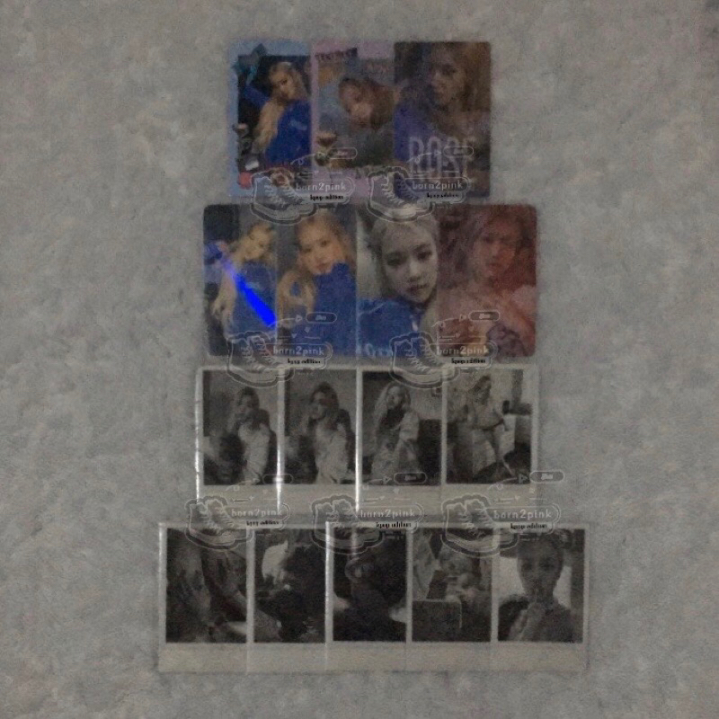 Jual photocard pc rose r solo blackpink, pob rose withdrama/ktown/ygs ...