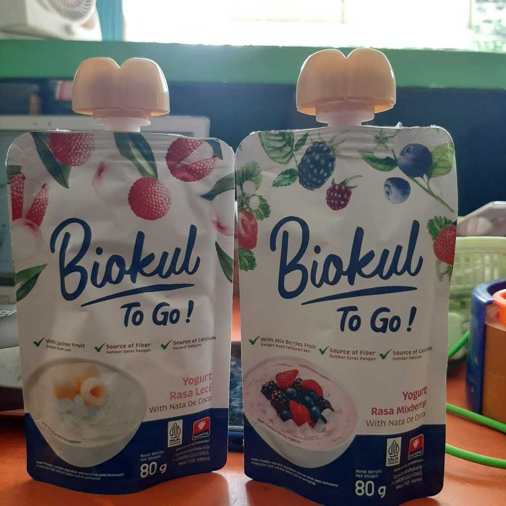 Jual Biokul to Go Yogurt with Nata De Coco 80 gr [SATUAN] | Shopee ...