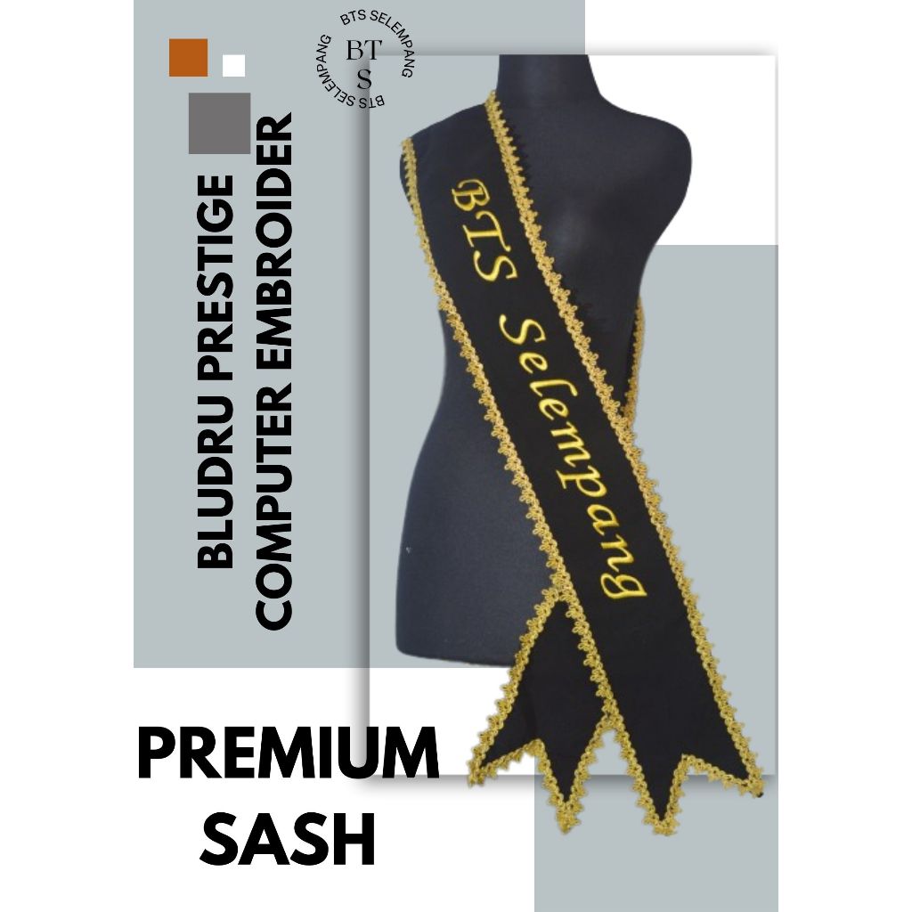 Jual (1 HARI JADI) Selempang Wisuda Slempang Wisuda Selendang Slendang ...