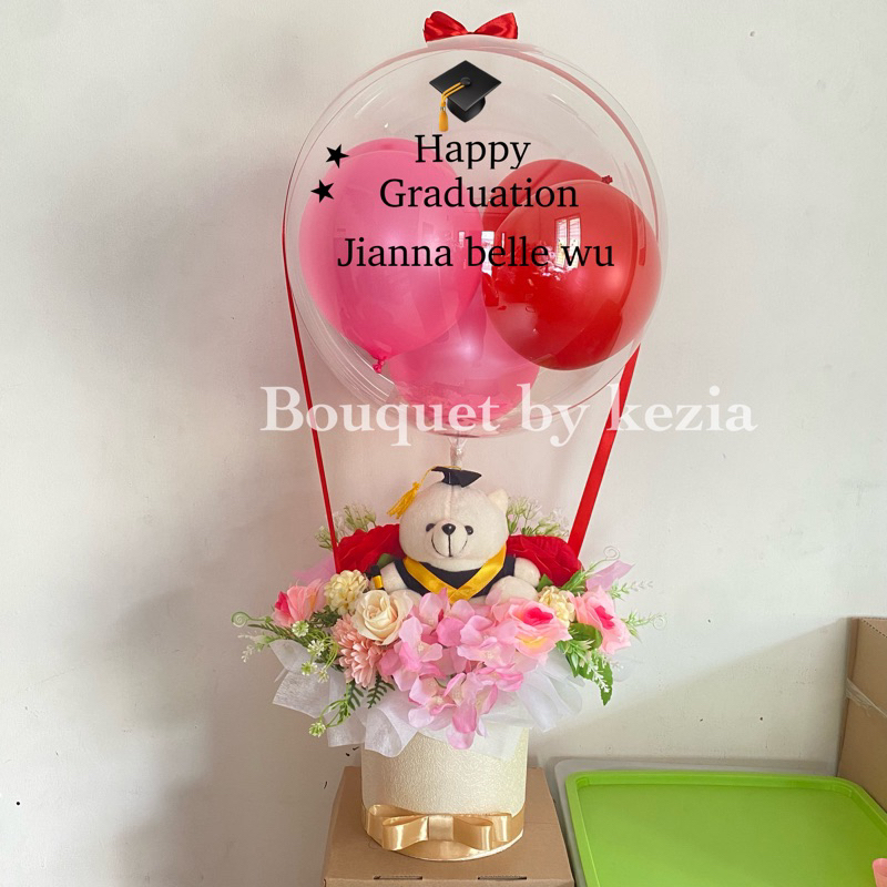 Jual (READY 2-5 jam) Bloom Box balon bunga Grand Opening | Bucket ...