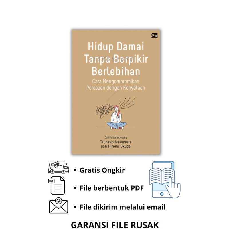 Jual Buku Hidup Damai Tanpa Berpikir Berlebihan By Tsuneko Nakamura ... Jual Buku Hidup Damai Tanpa Berpikir Berlebihan By Tsuneko Nakamura ...