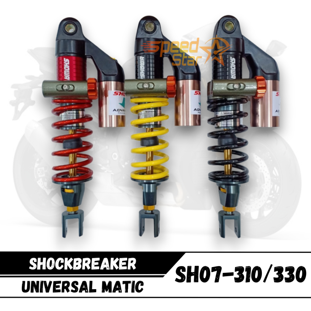 Jual Shock SH07 Shockbreaker Belakang Tabung Atas SHOWA Klik 310 & 330 ...