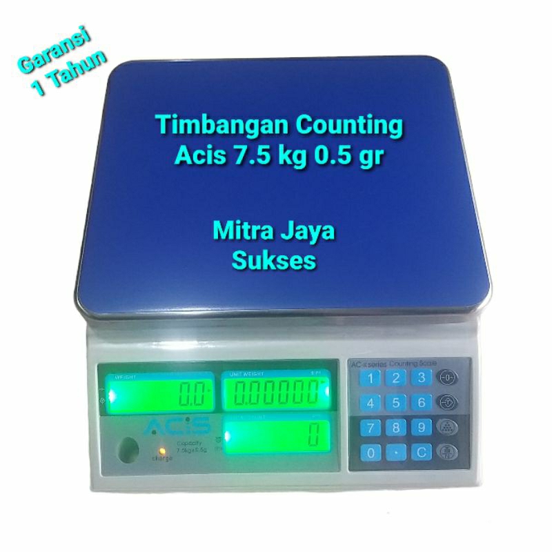 Jual Timbangan Counting Digital Acis AC 7.5 kg Ketelitian 0.5 gr ...