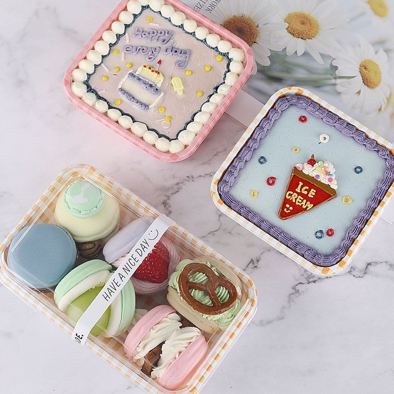 Jual SB01 10 SETS PREMIUM KOREAN DESSERT BOX BENTO BOX LUNCH BOX KOTAK ...