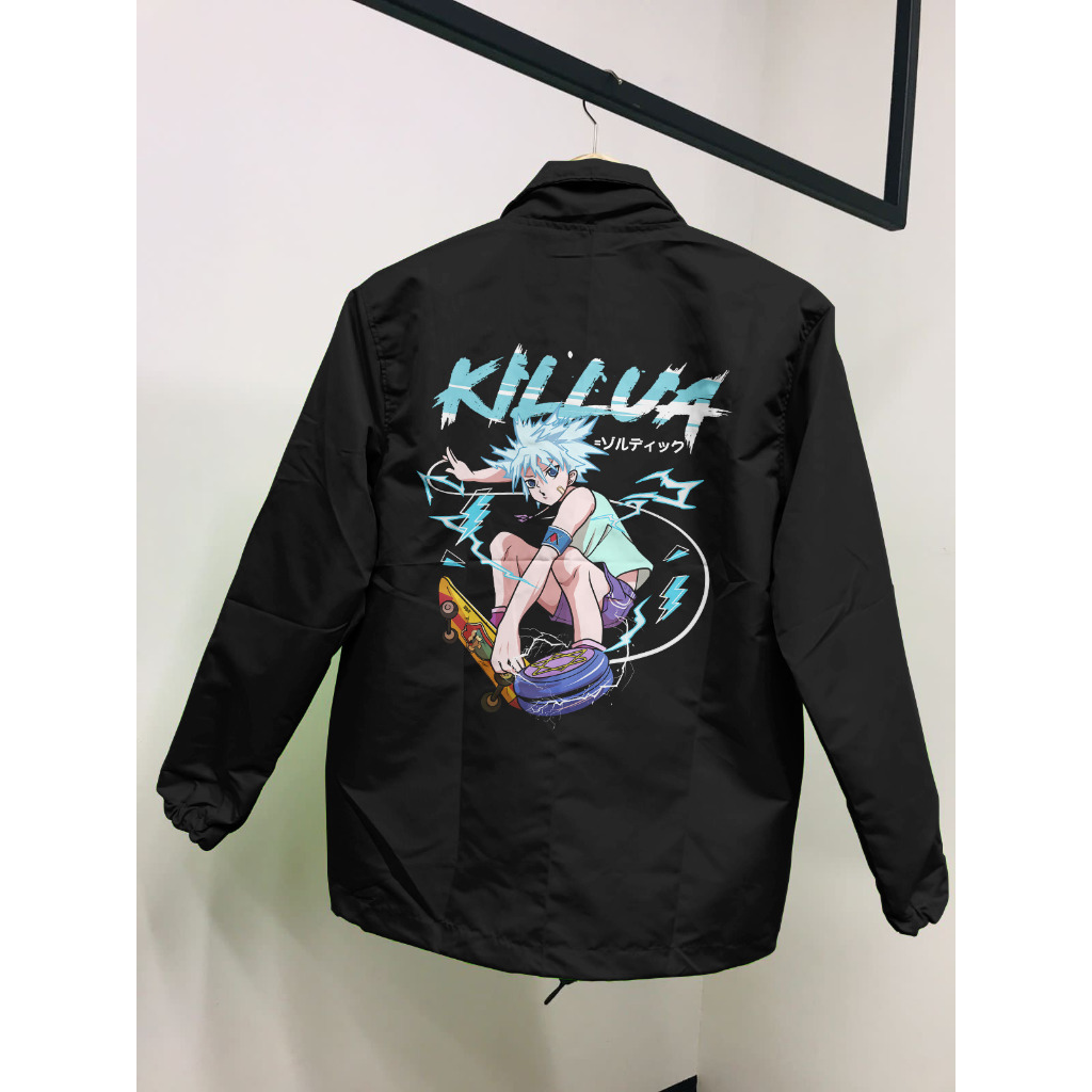 Jual TORIZU Coach Jacket Killua Skateboarding HXH Anime Manga Hunter x ...
