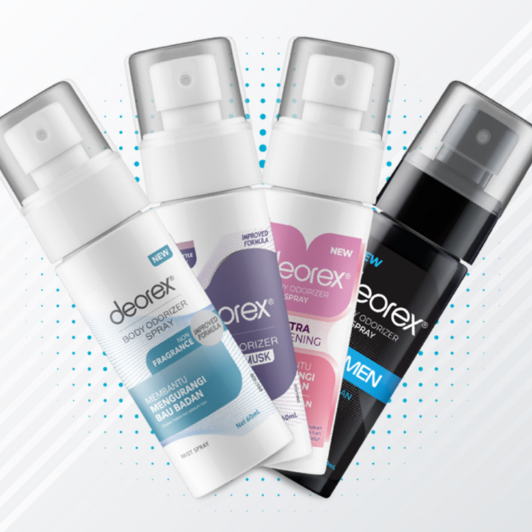 Jual Deorex Body Odorizer Spray 60ml / Deodorant / Body Spray ...