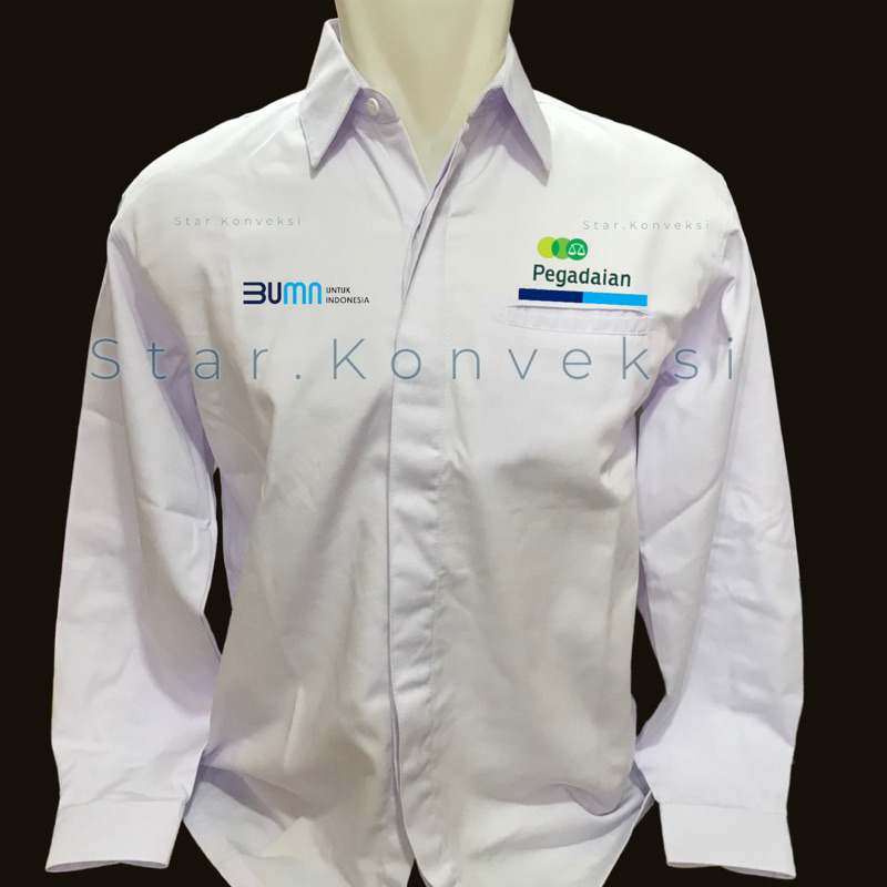 Jual Baju Seragam Kemeja PDH PDL Kerja PEGADAIAN BUMN PEGADAIAN ...