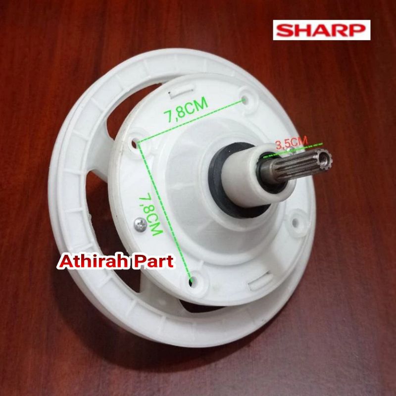 Jual Gearbox Mesin Cuci Sharp click Umum Gigi 10 | Shopee Indonesia