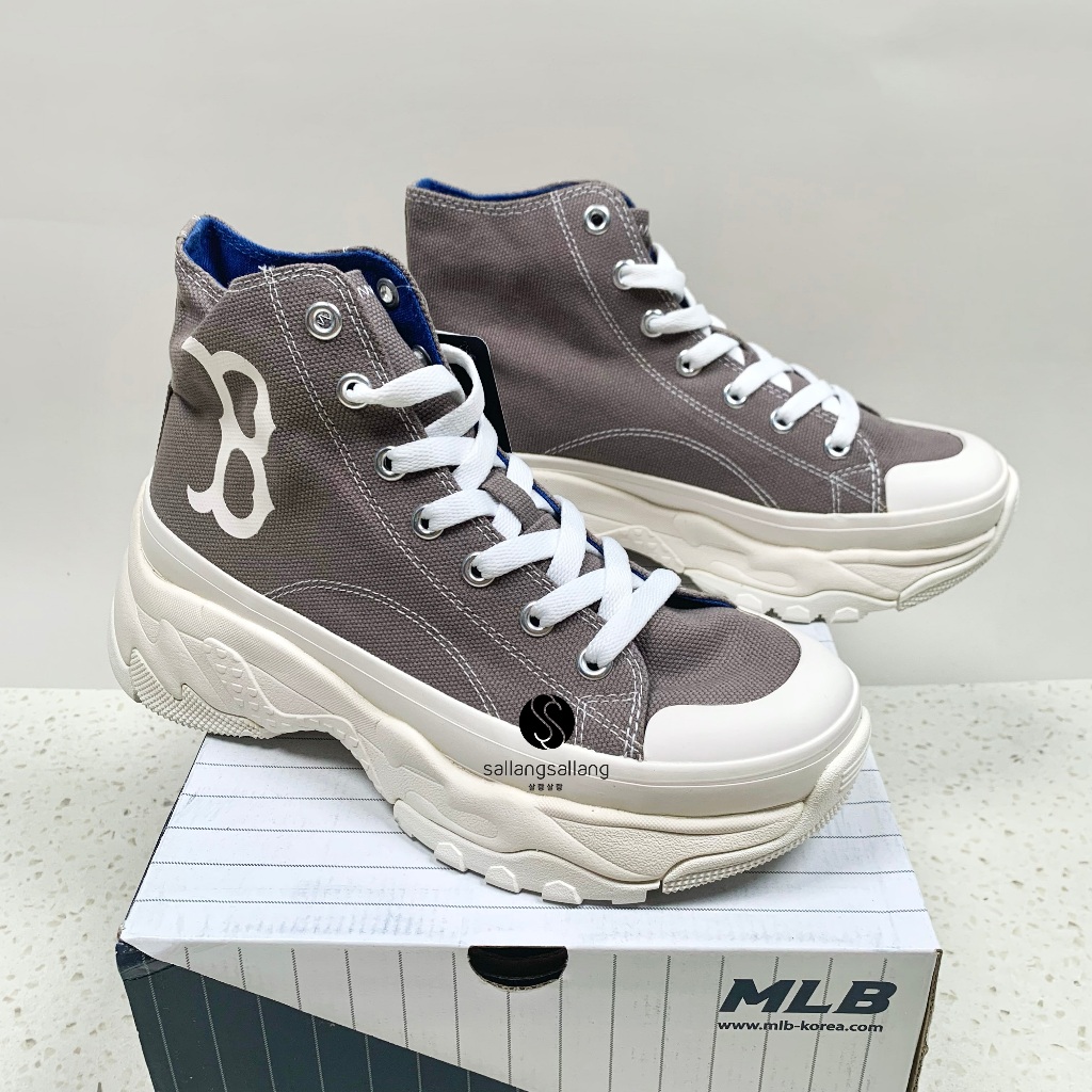 Jual MLB CHUNKY High BOSTON RED SOX grey | Shopee Indonesia