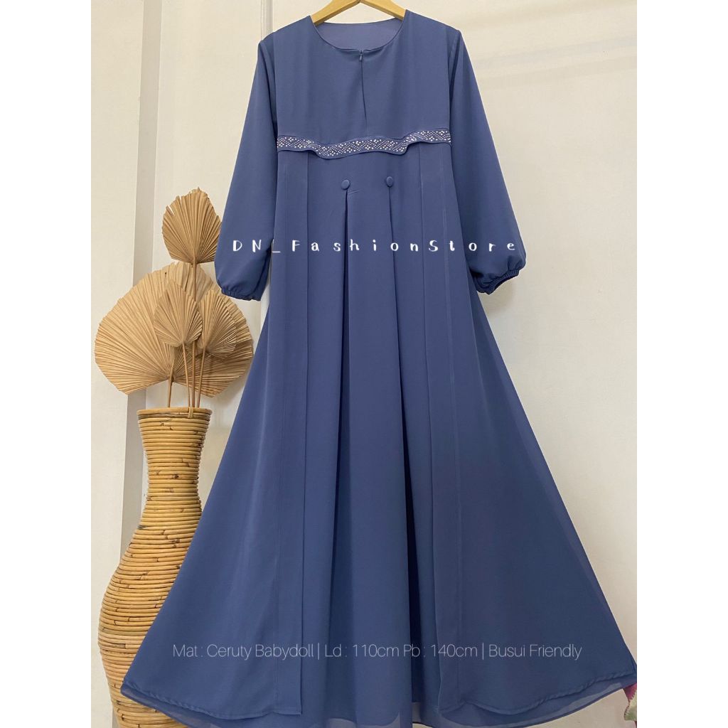 Jual Gamis Ceruty Babydoll Variasi Mute | New Product DN_Fashion ...