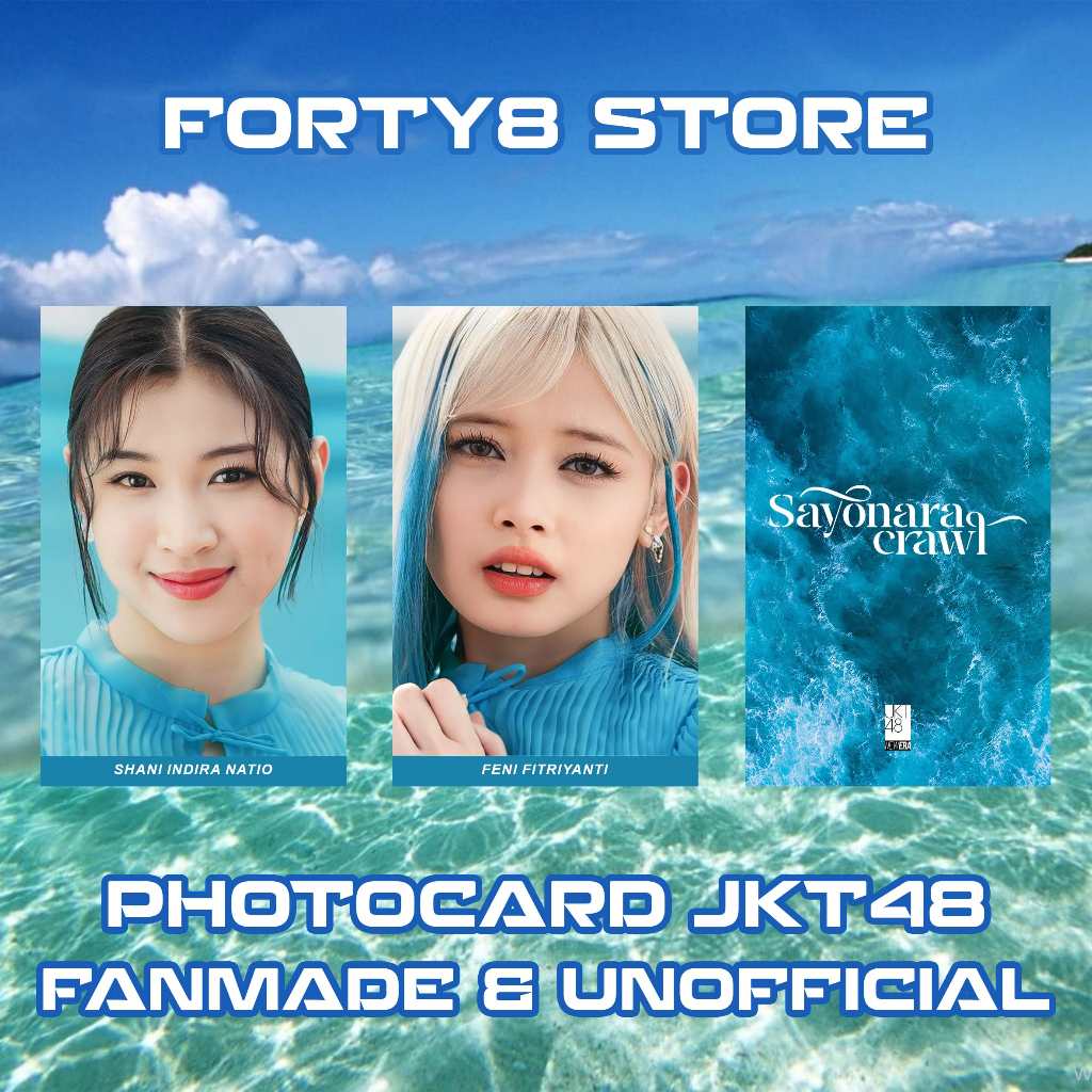 Jual Photocard JKT48 Unofficial / Fanmade Edisi Sayonara Crawl | Shopee ...