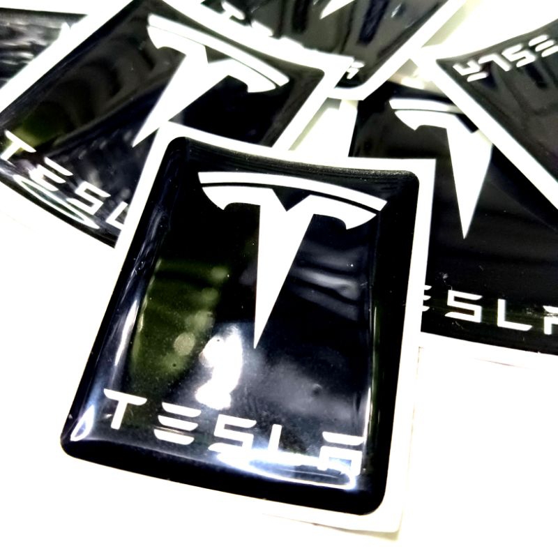 Jual Emblem vespa logo Tesla stiker motor timbul aksesoris Hp laptop PC ...