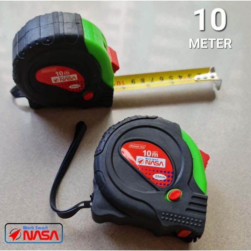 Jual Meteran 10 METER x 25 MM NASA L8313 | Shopee Indonesia