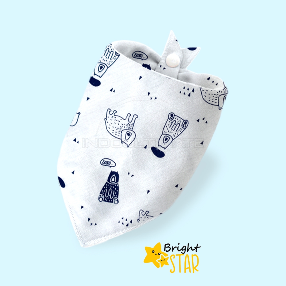 Jual Sleber Bayi BY-65-51 Bib Segitiga MPASI Slaber Tatakan Celemek Air ...
