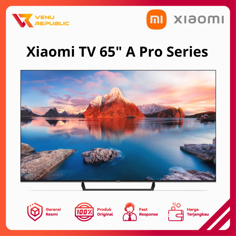 Jual Xiaomi TV 65" A Pro Series Smart 4K UHD - Google TV - Garansi ...