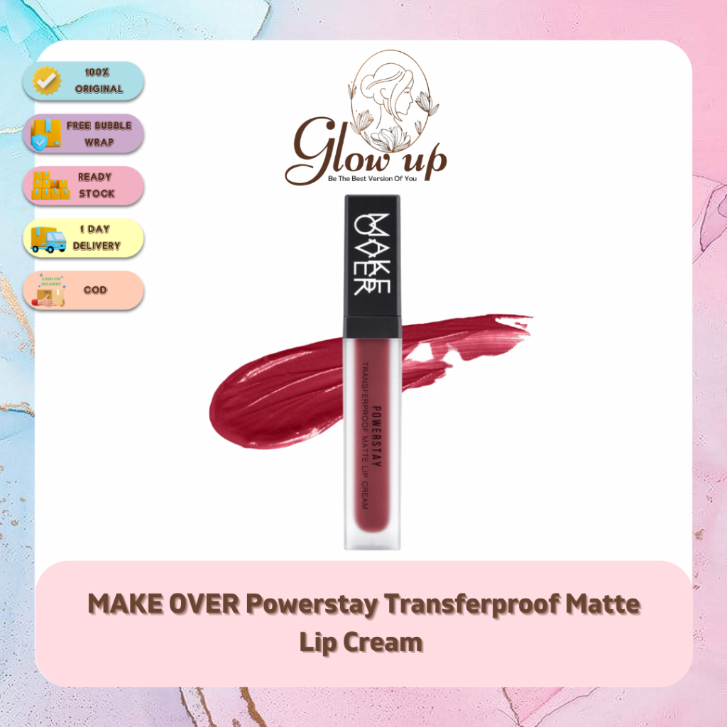 Jual MAKE OVER Powerstay Transferproof Matte Lip Cream 7 g - Lip Cream ...
